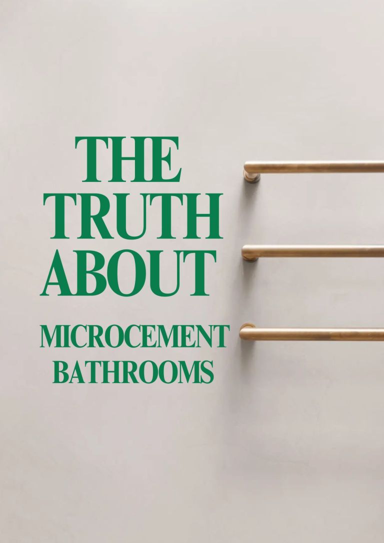 The Truth About Microcement Bathrooms – Jim The Bathroom Guy